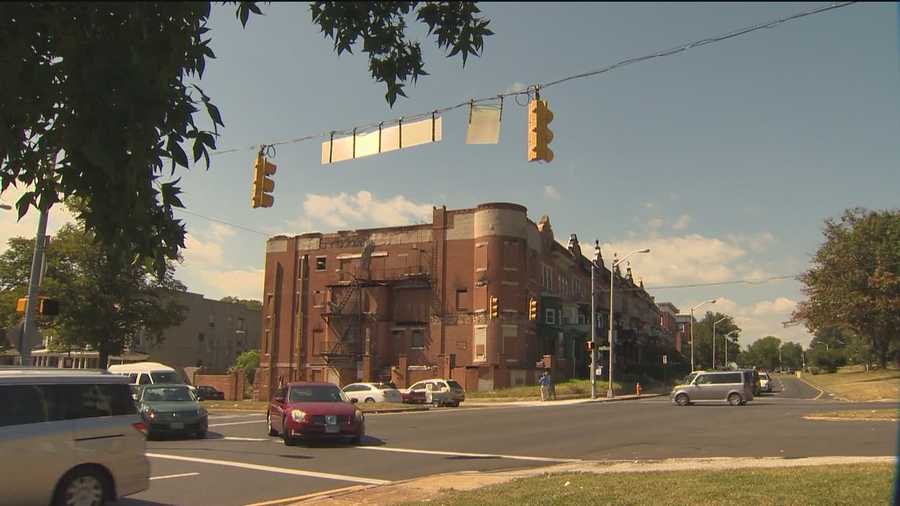 Baltimore City begins work stabilizing vacant home