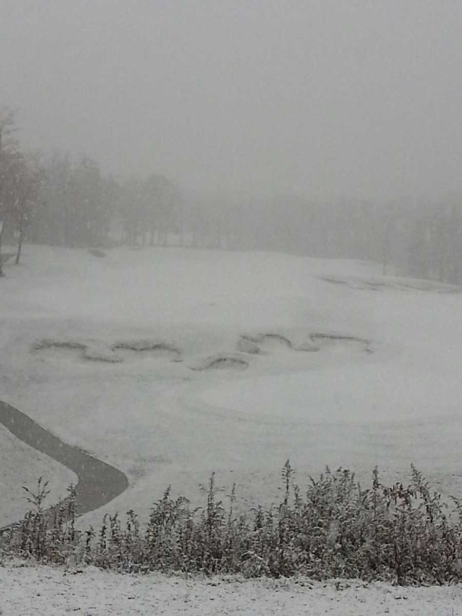 Images: First snow at Wisp Ski Resort