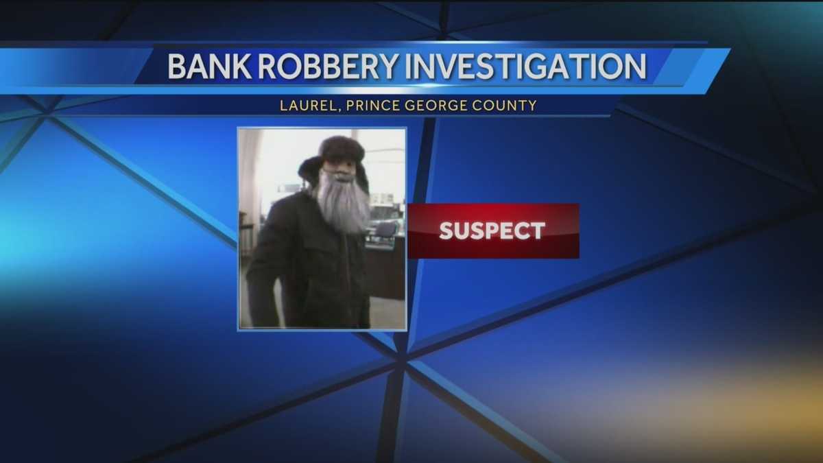 Photo of bank robber in Santa beard released