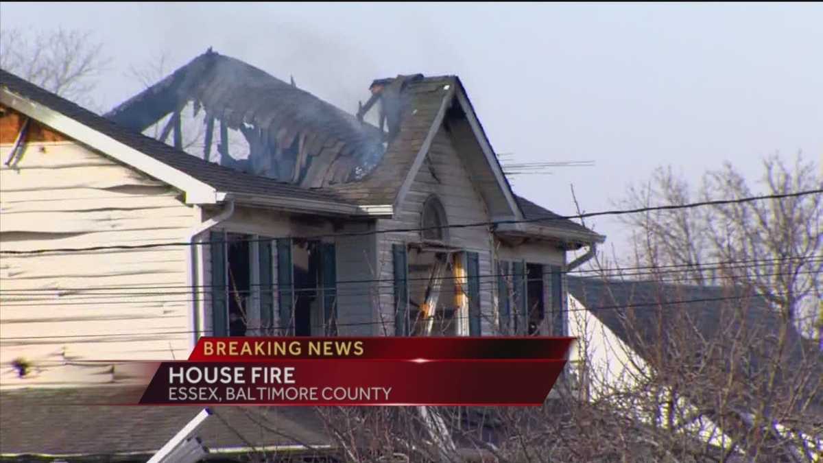 Images: Essex house fire injures 3