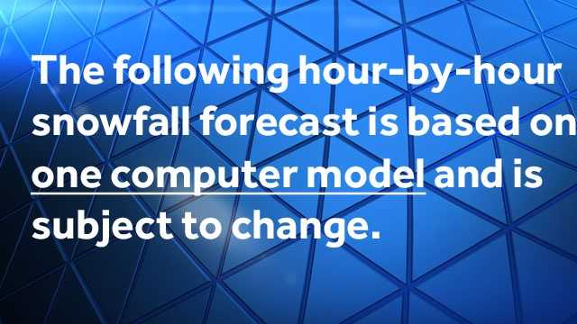 Futurecast maps: See storm's projected forecast