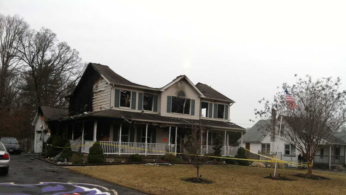 Images: Essex house fire injures 3