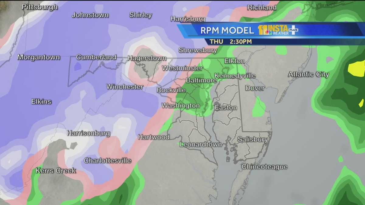 Futurecast maps: See storm's projected forecast