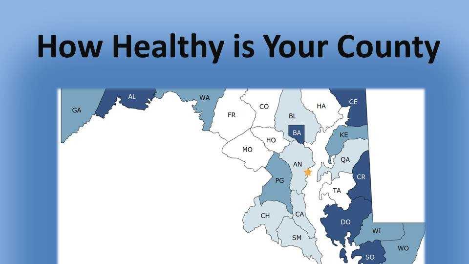 How healthy is your county?