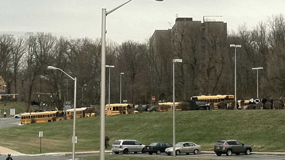 Images: KIPP Academy on lockdown