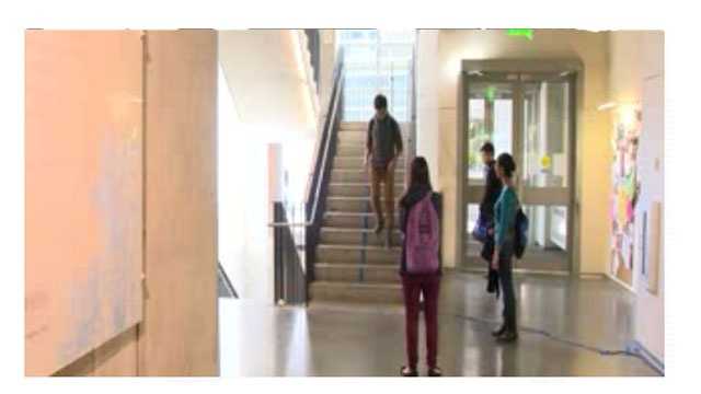 JHU Robotics Club's piano staircase brings smiles