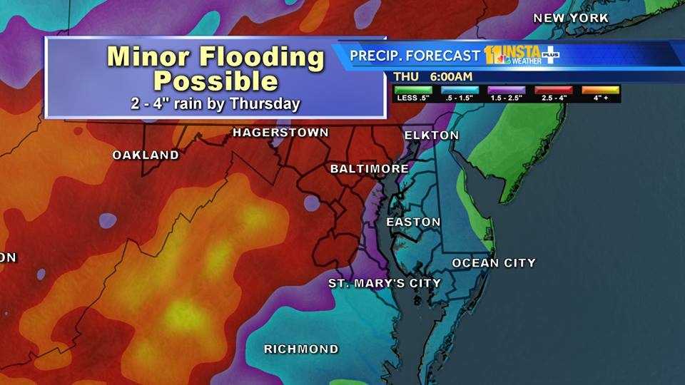 Maps: Rain forecast hour by hour