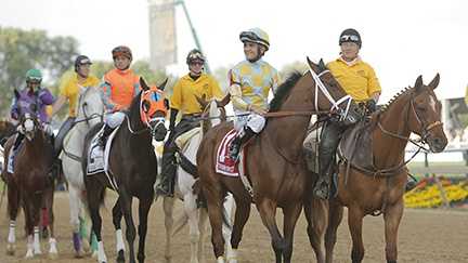 Preakness photos from the finish line