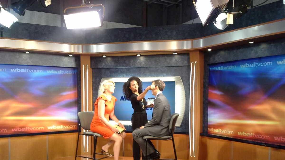 Images: NBC Late Night's Seth Meyers visits WBAL-TV 11