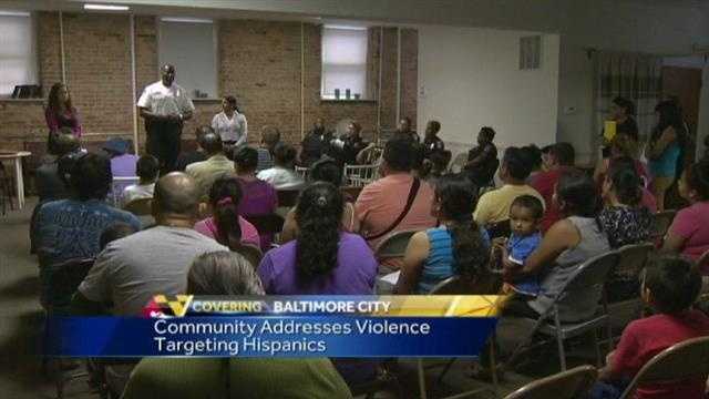 Hispanic community meets to address violence