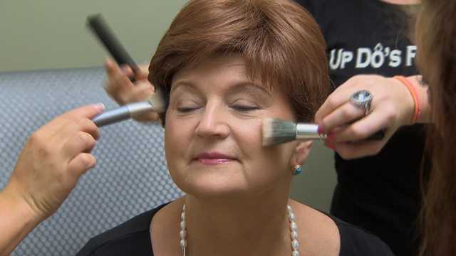Cancer patients get star makeup treatment