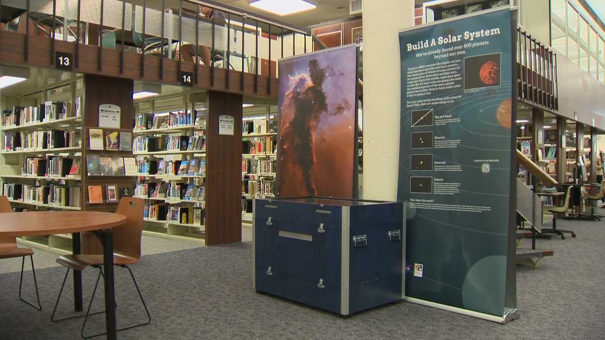 Interactive exhibit explores solar system, asteroids