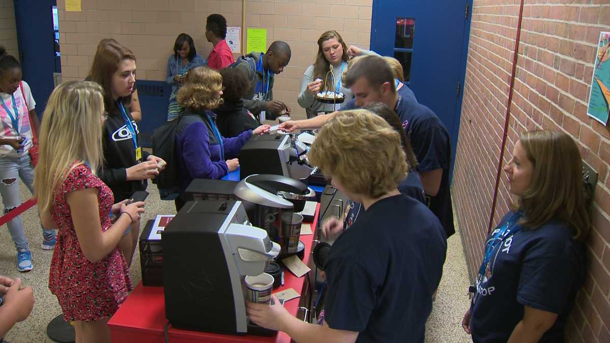 Student-run coffee shop teaches valuable life skills