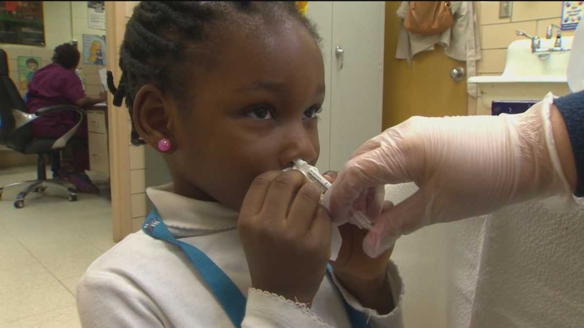Baltimore County schools giving kids FluMist