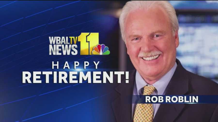 Rob Roblin signs off from WBAL-TV