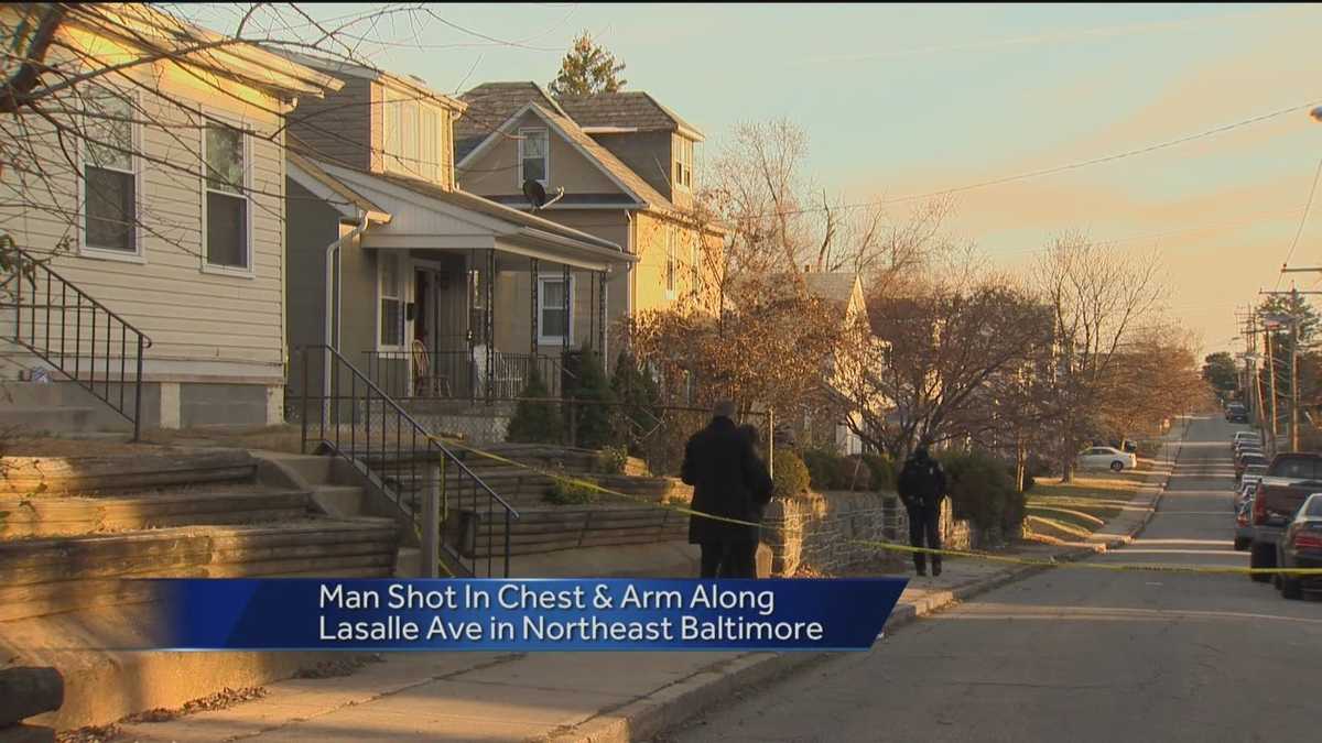 Police: Man shot in arm, chest in city shooting