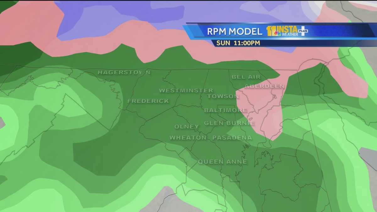 See hour-by-hour storm forecast maps