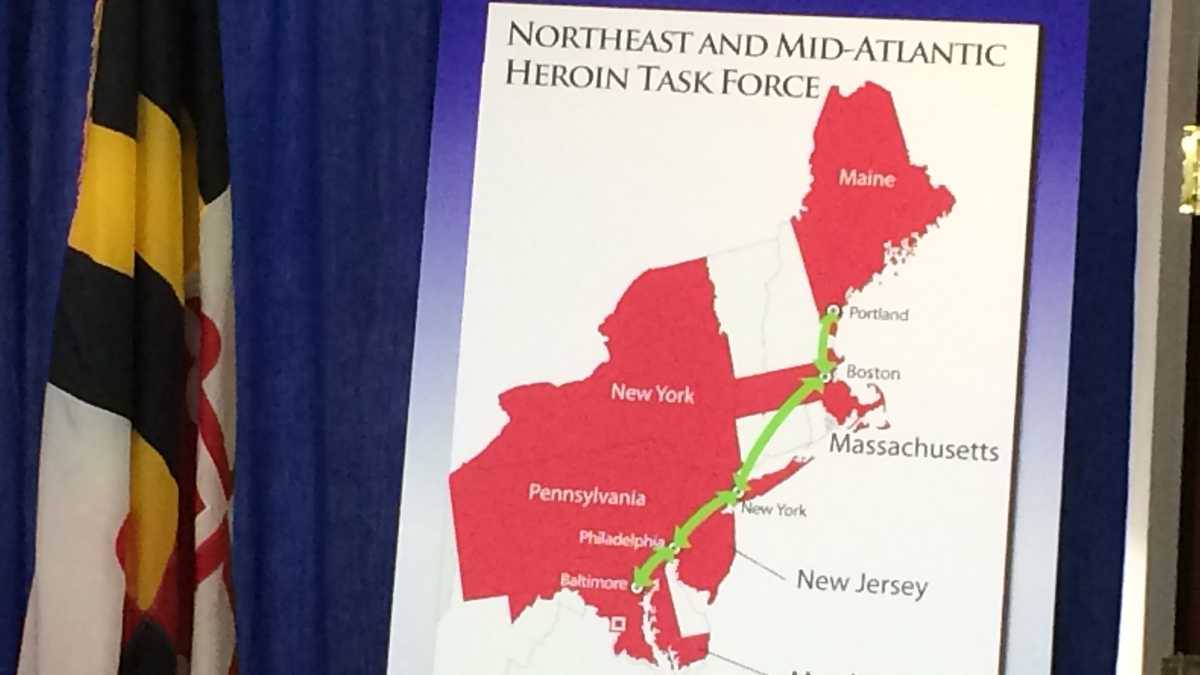Maryland joins task force against heroin