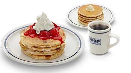 IHOP offers free short stack of pancakes Tuesday
