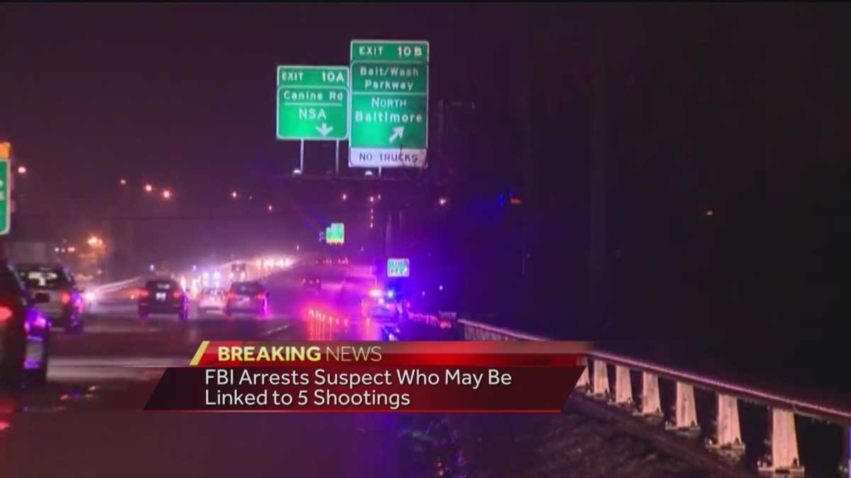 Images: Police investigate highway shootings