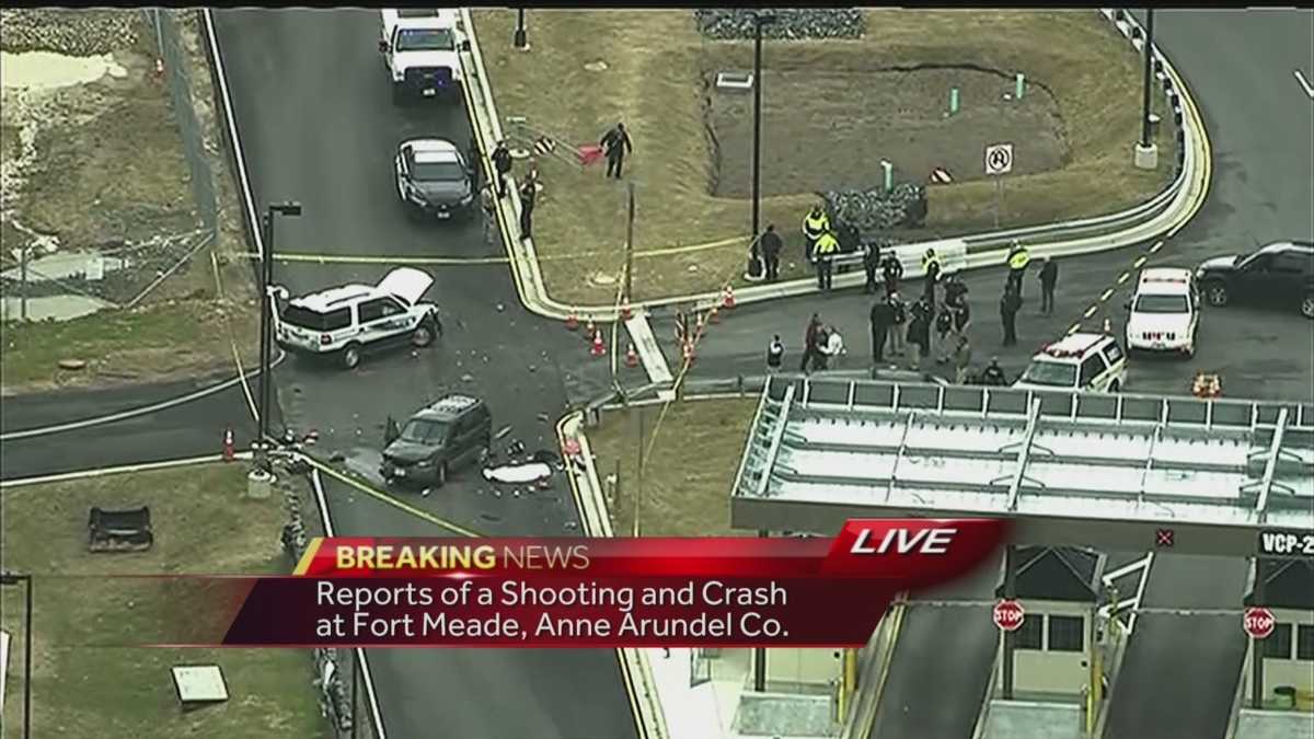Images: Incident at Fort Meade gate