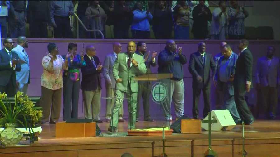 Faithful pray for peace in Baltimore