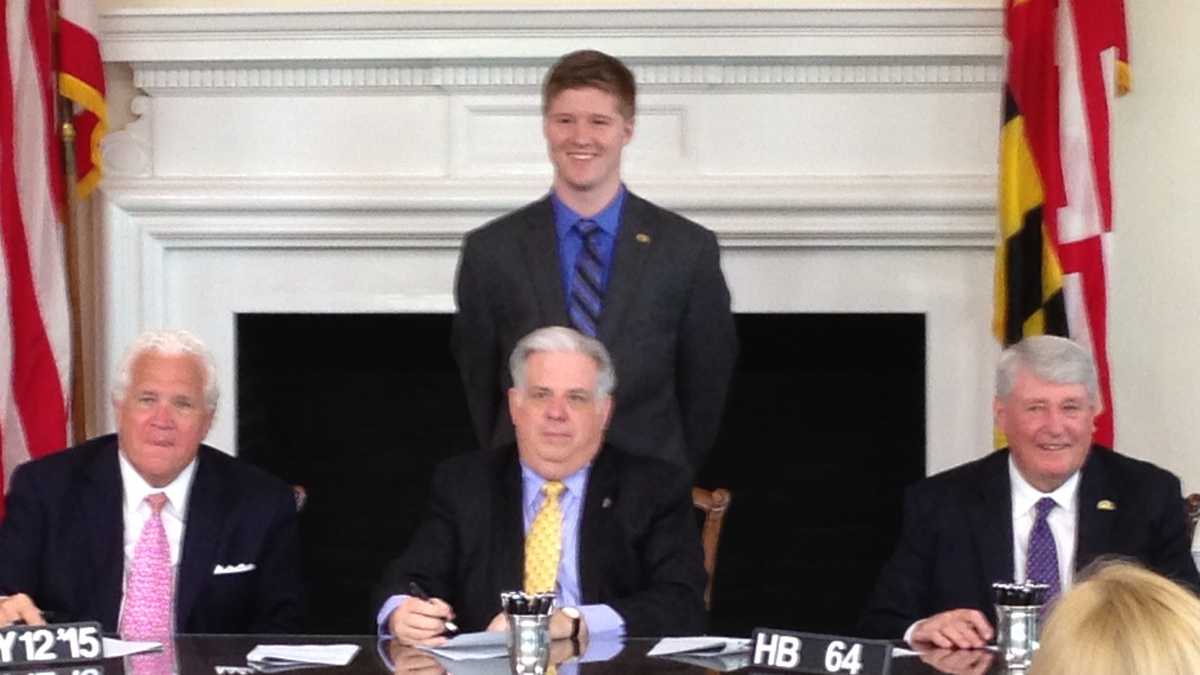 Gov. Larry Hogan signs 350 bills into law