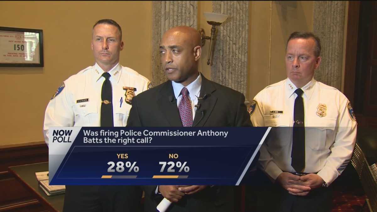 Reaction mixed to firing of police commissioner