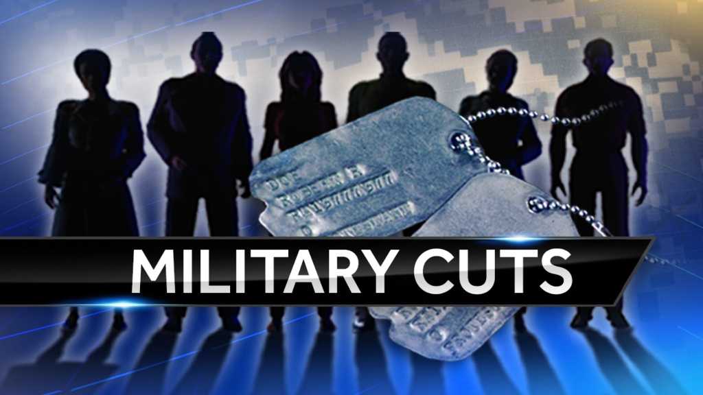 Military reduction in force impact split in Md.