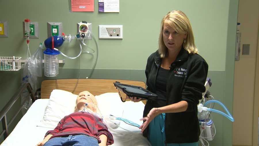 Mount Washington Pediatric Hospital baby simulator