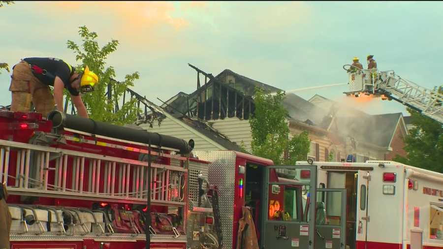 Images: Marriottsville house fire