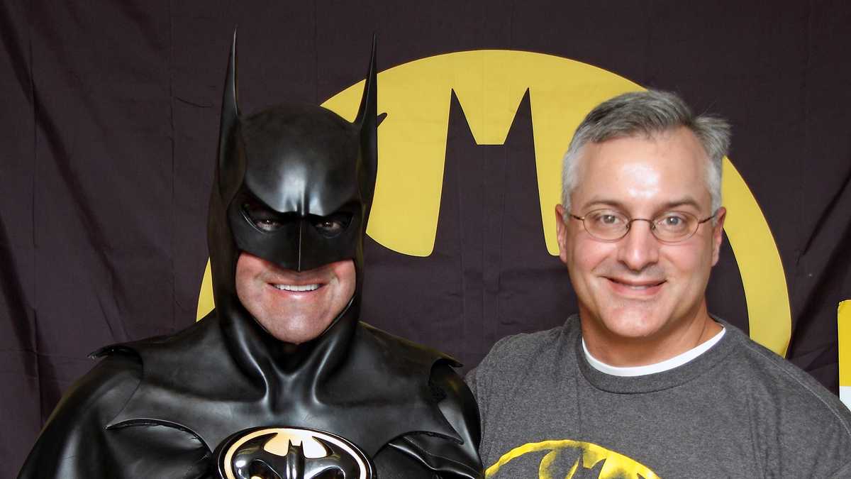 Baltimore's 'Batman' visits sick kids in hospital