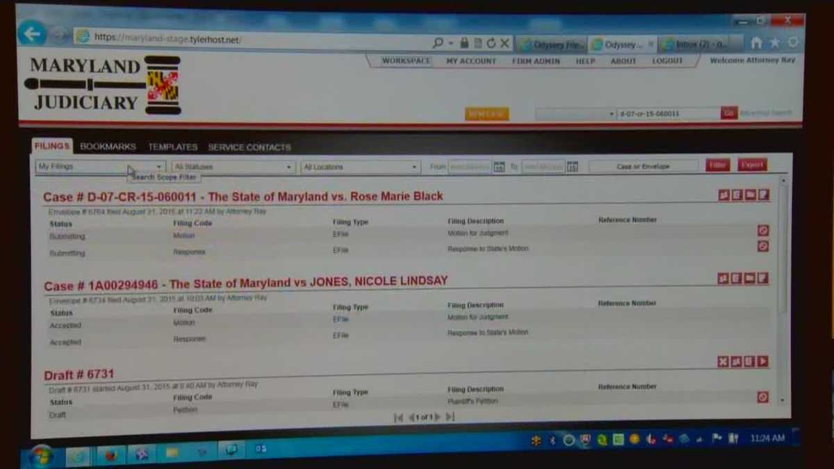 Maryland courts testing paperless filing system Maryland courts testing paperless filing system