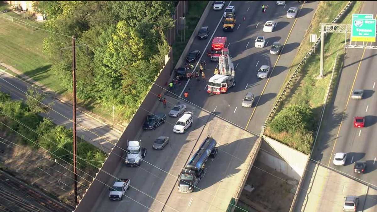 Multi Vehicle Crash On I 95 Snarls Evening Commute