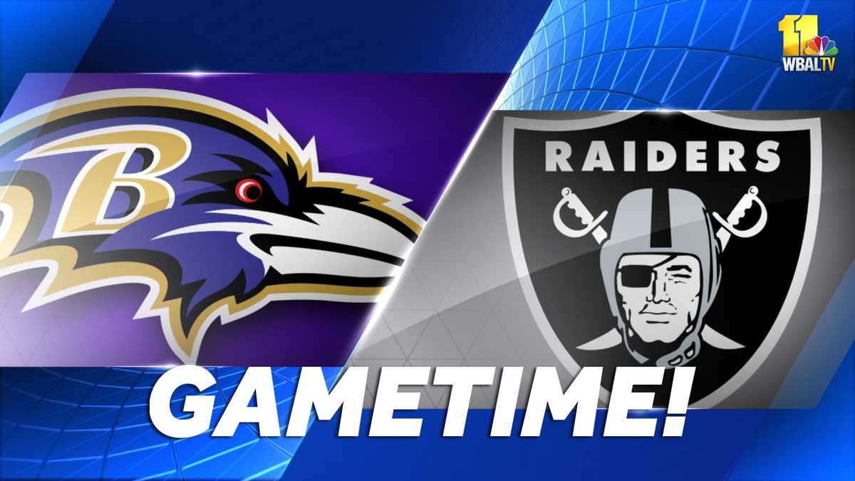 Live game updates: Ravens-Raiders