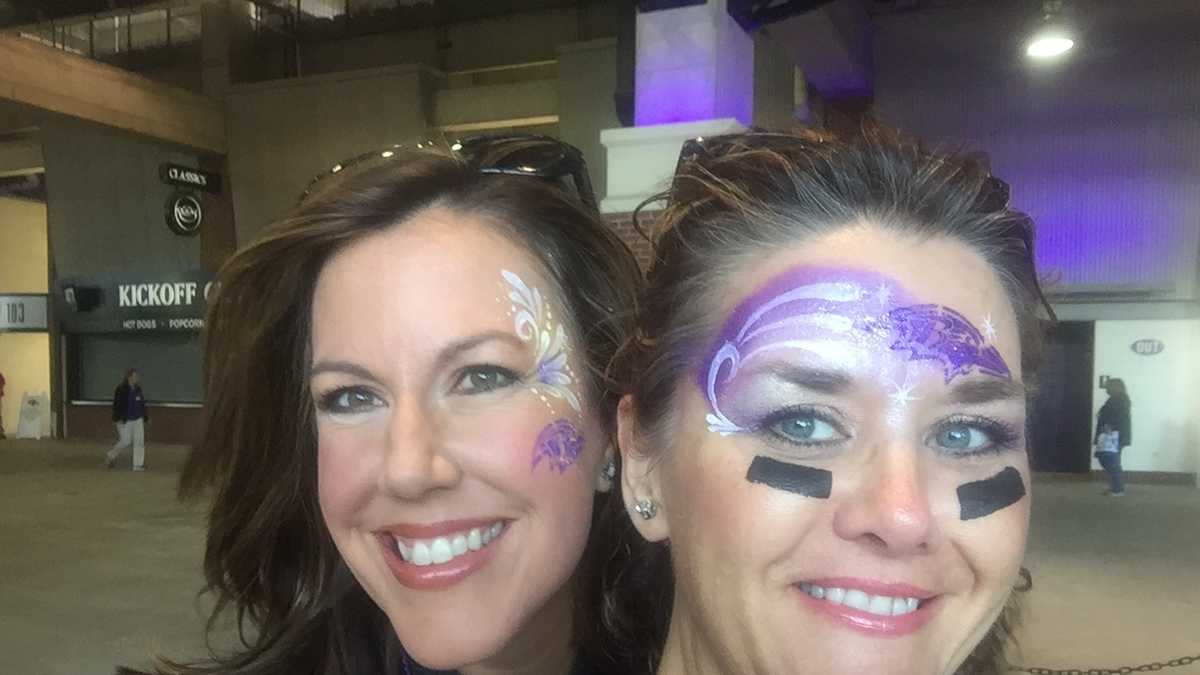 Images: A Purple Evening for Ravens' female fans