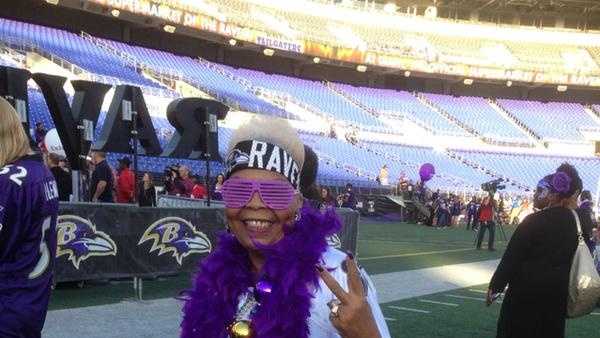 Images: A Purple Evening for Ravens' female fans