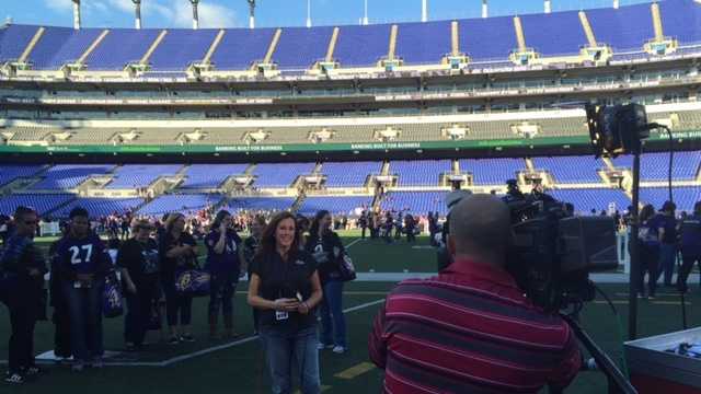 Images: A Purple Evening for Ravens' female fans
