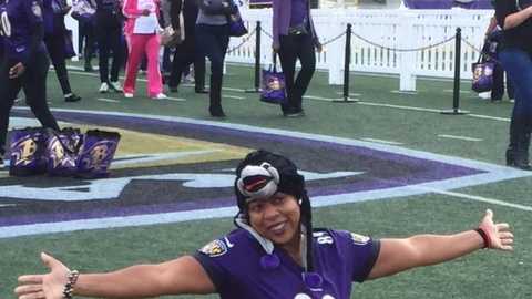 Images: A Purple Evening for Ravens' female fans