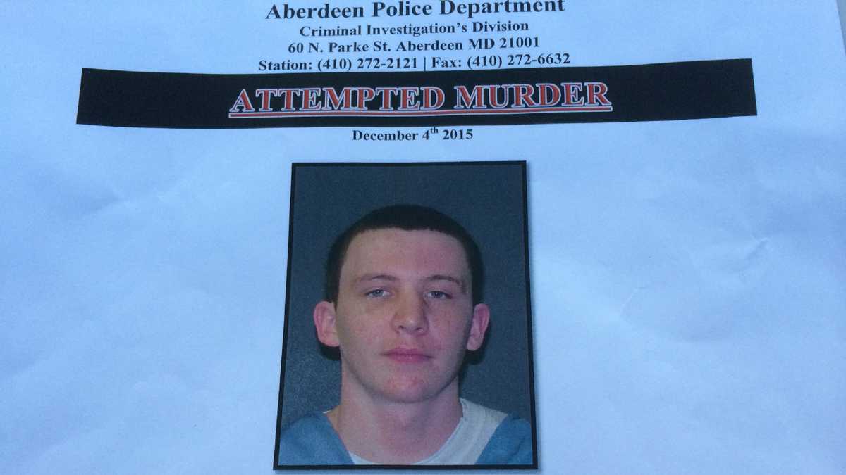 Images Aberdeen Police Officer Shot Suspect Captured