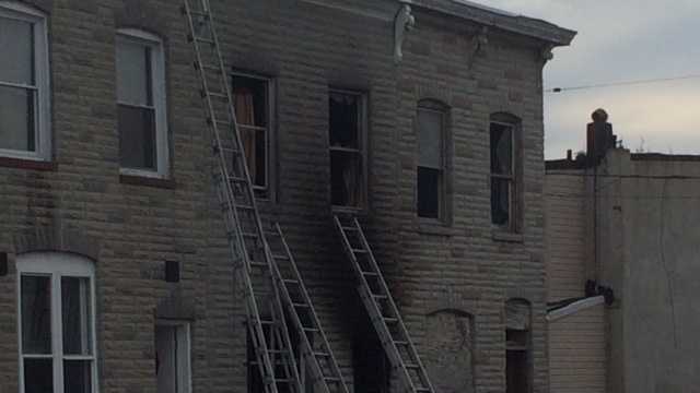 Images: Crews on scene of fatal east Baltimore fire