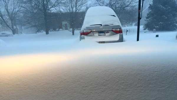 Photos: January 2016 snow in Baltimore, Maryland