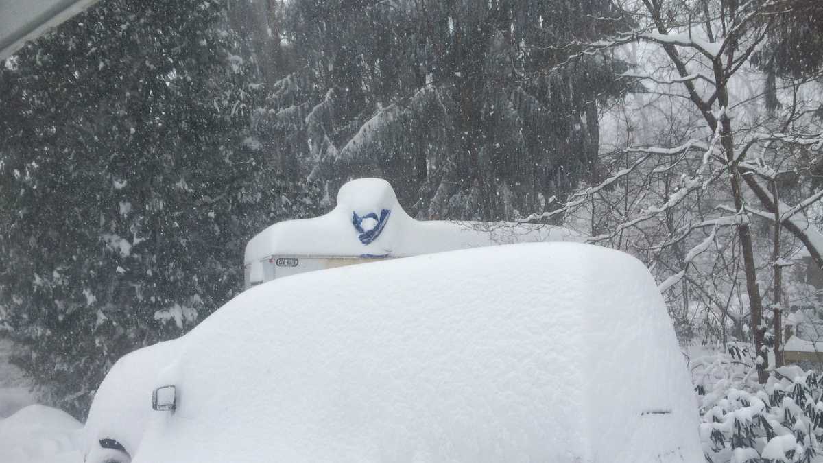 Photos: January 2016 snow in Baltimore, Maryland