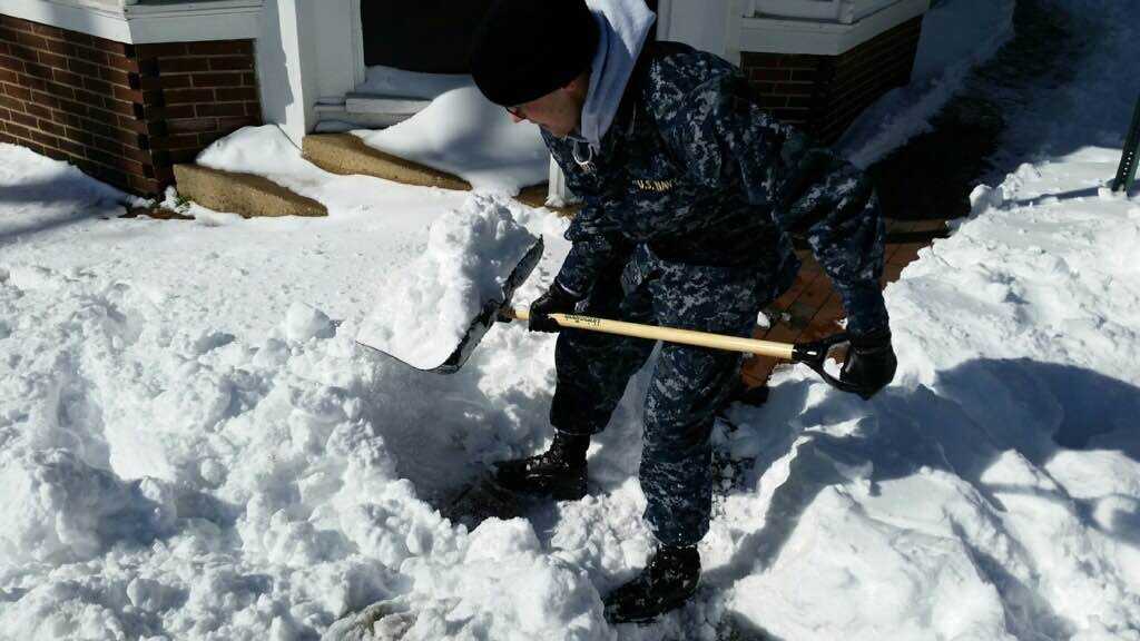 Massive snow cleanup underway in Md.