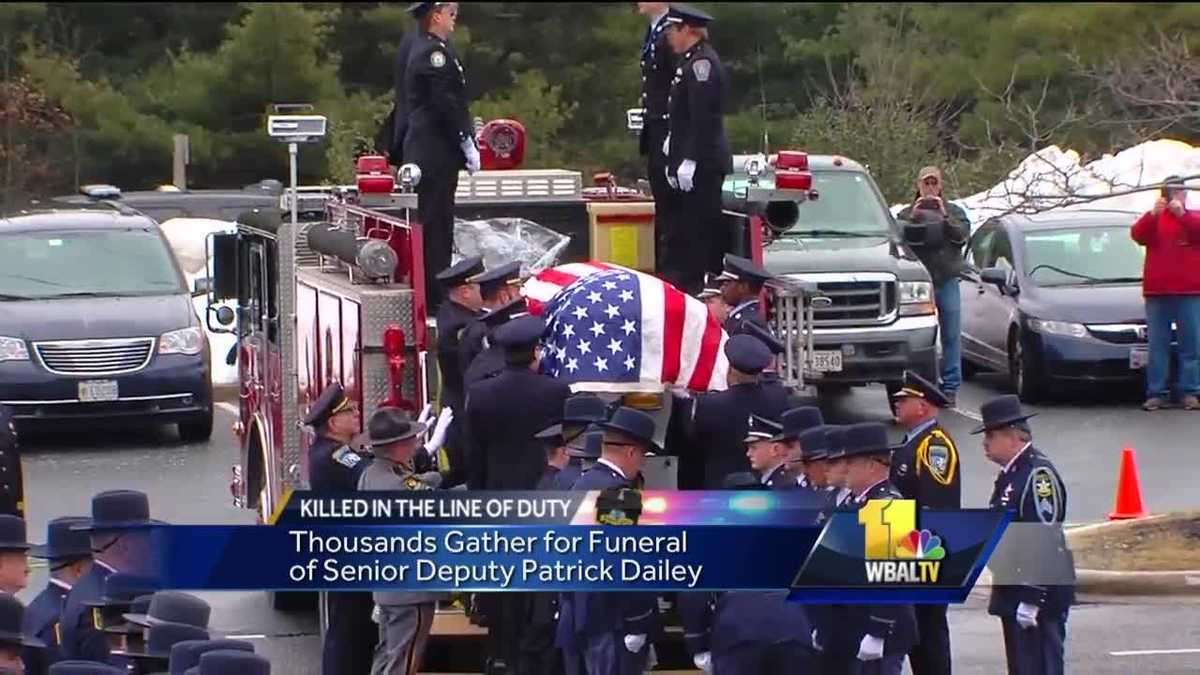 Images: Deputy Patrick Dailey funeral