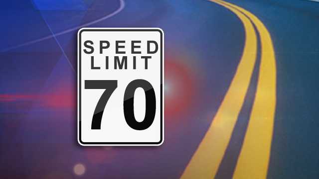 Speed limit increases to 70 mph on parts of I-70
