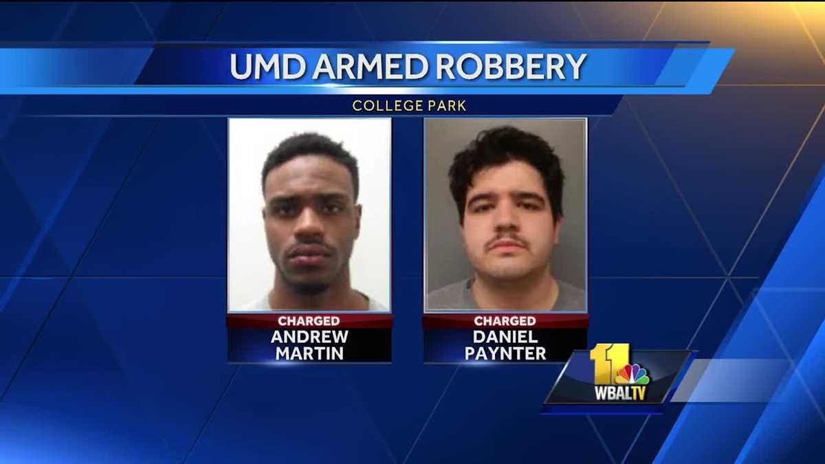 Police charge two in College Park dorm robbery