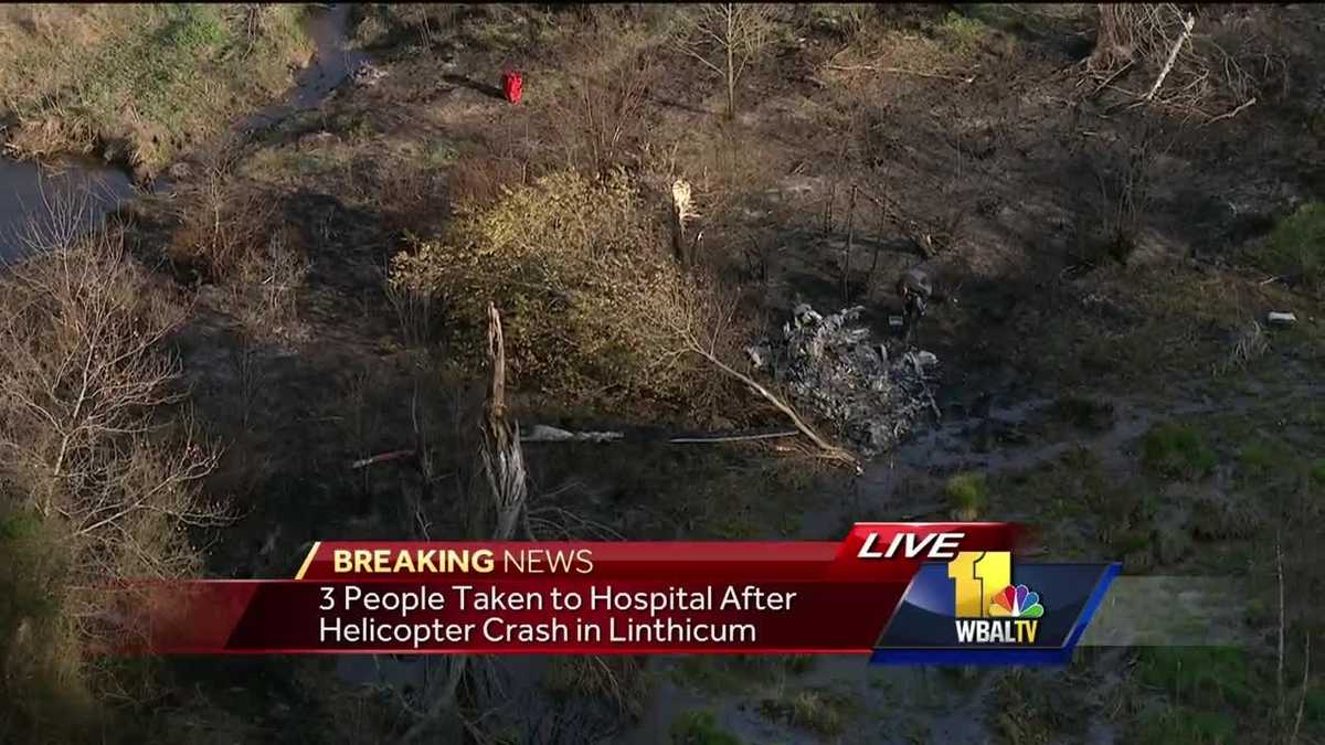 3 people in helicopter crash near BWI-Marshall identified