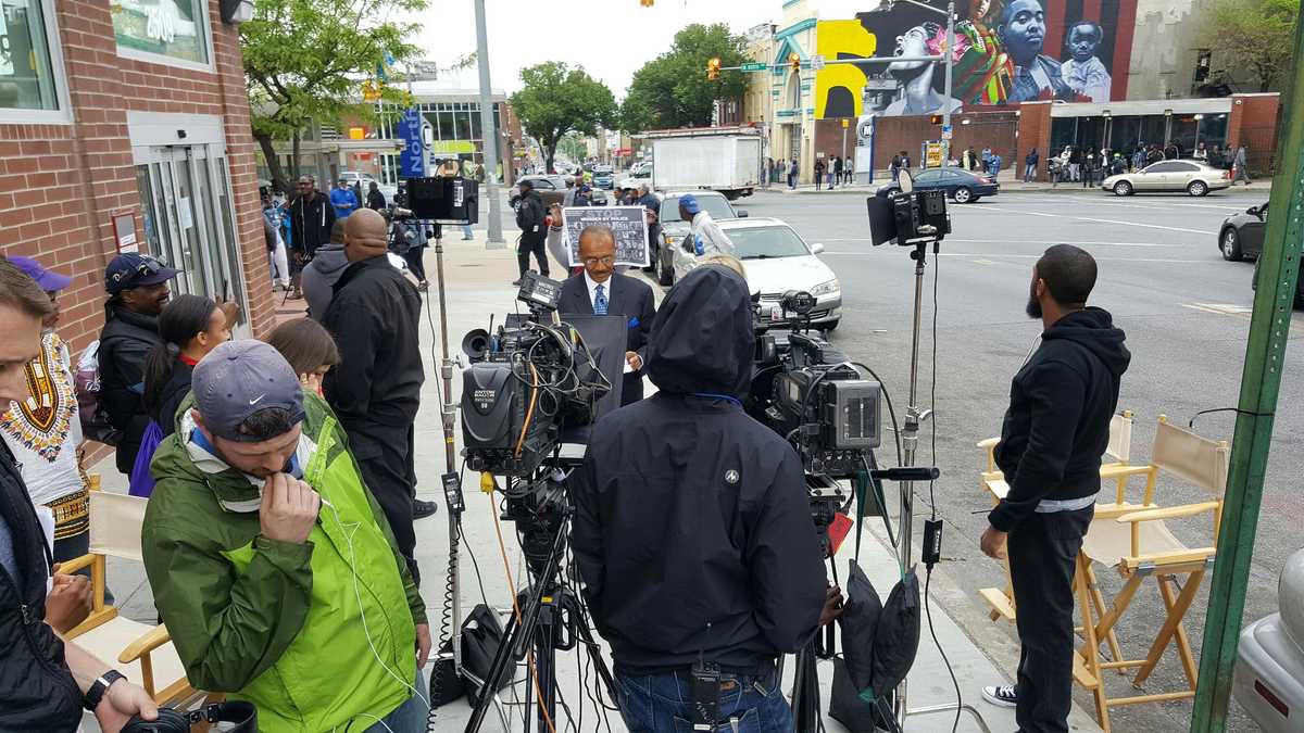 Images: 11 News special broadcast of Baltimore Rising