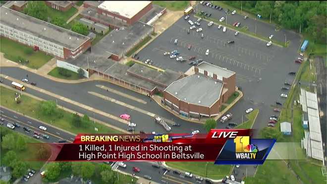 Suspect identified in fatal shooting outside school